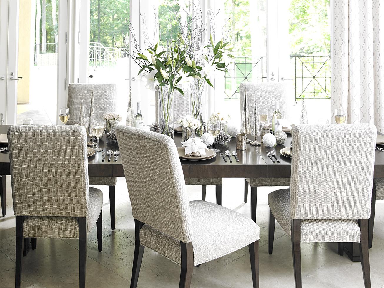 Lexington LAUREL CANYON 721-877 San Lorenzo Rectangular Dining Table | Baer's Furniture | Table ...